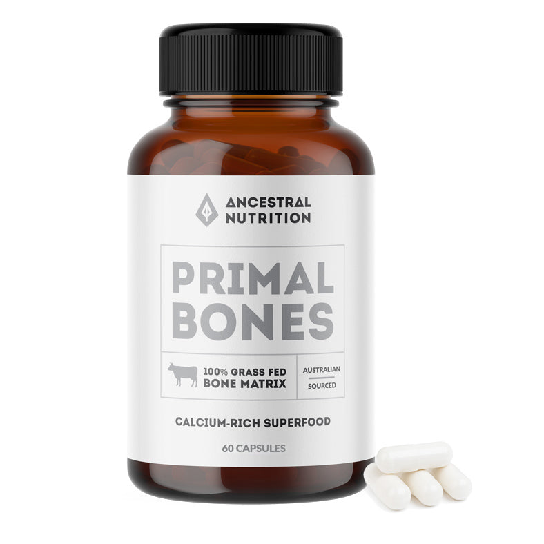 Primal Bones - Grass-Fed Bone Matrix - Calcium Supplement – Ancestral ...