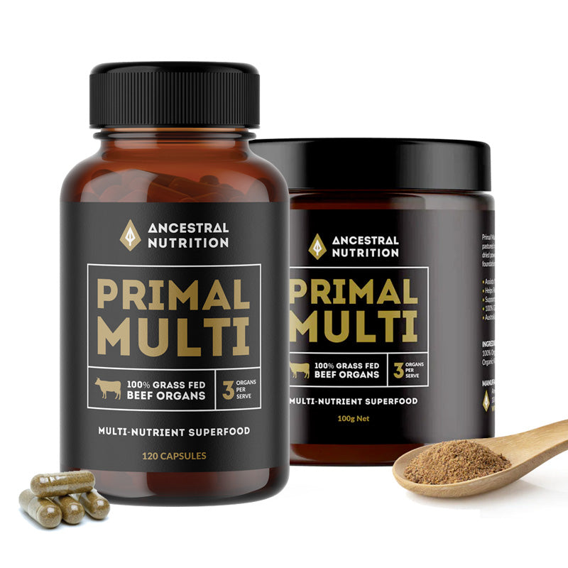 Primal Multi – Nutrient-Dense Beef Organ Complex – Ancestral Nutrition